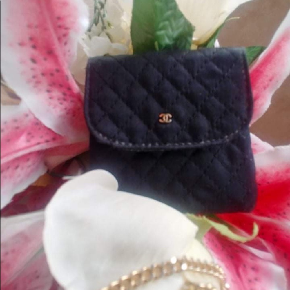Vintage Chanel Black Quilted Micro Mini Purse - Gem